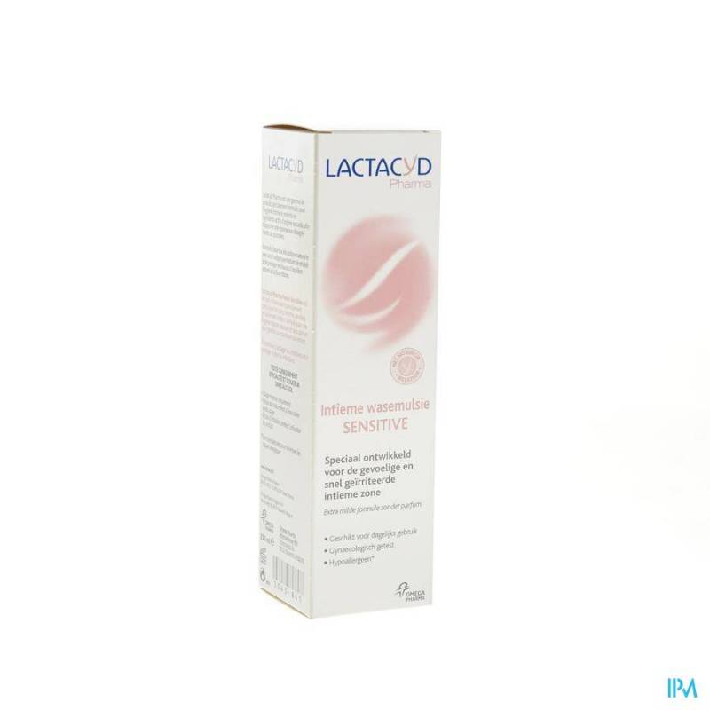 Lactacyd Sensitive 250ml - Online apotheek in België - Pharmazone